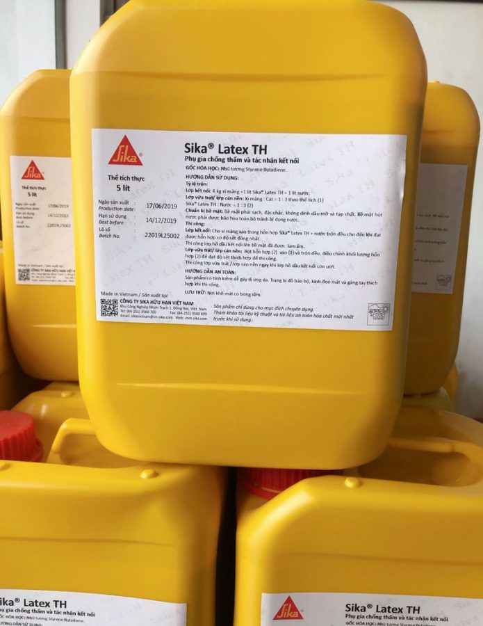 Sika Latex TH (5 LÍT) - Tấm tường beton đúc sẵn Acotec